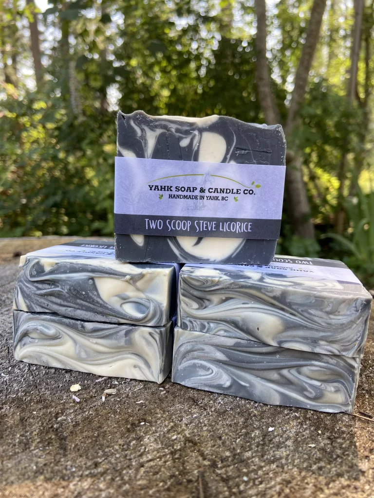 Two Scoop Steve Licorice Soap - Yahk Soap & Candle Company